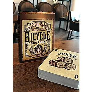 Bicycle Bourbon Playing Cards Brown'