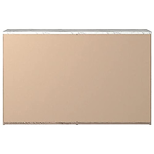 Signature Design by Ashley Senniberg Contemporary Dresser, Light Brown/White