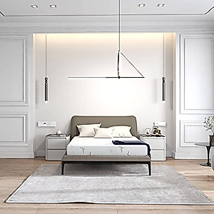 FONTOI Full Size Mattress in a Box, 8 inch Bed Mattresses Made in USA with Breathable Bamboo Cover, Cooling Gel Green Tea Memory Foam, Medium Firm (8IN-MDR-Full)