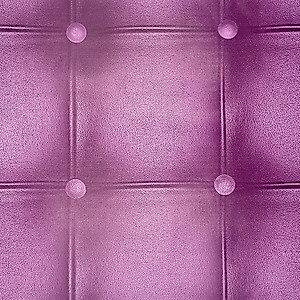 Yifely Purple Grid Shelving Paper Removable Shelf Liner PVC Drawer Sticker Redo Old Nightstands Doors 17.7 Inch by 9.8 Feet