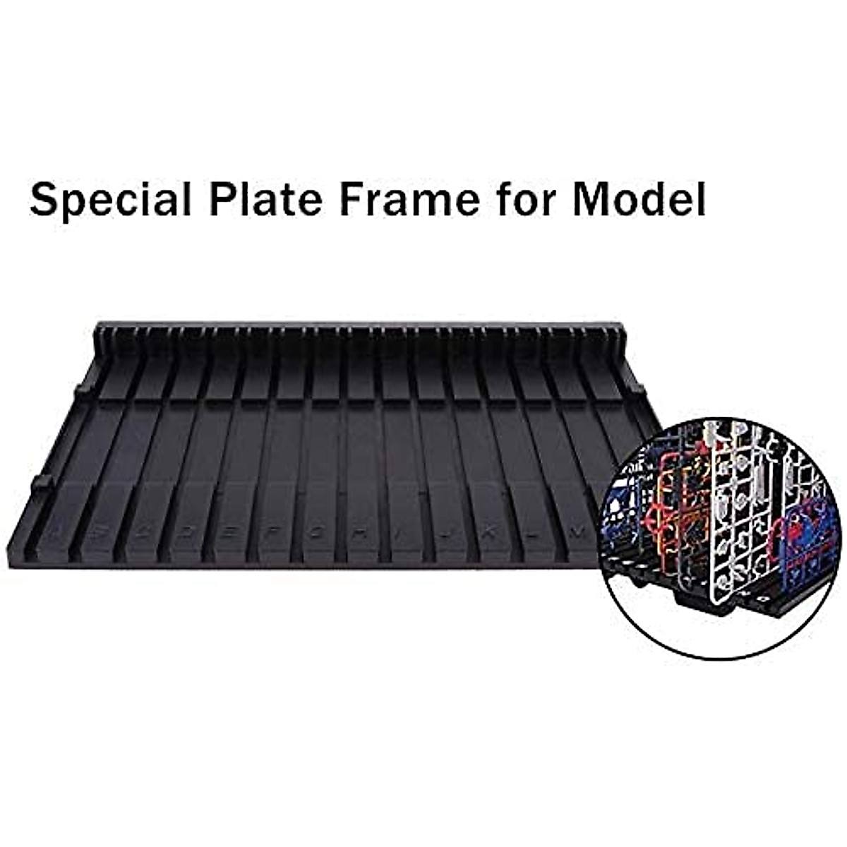 GUKEEY Gundam Model Pieces Shelves Tool Stand Holder Rack,11.4x7.5inch Plastic Tool Drawer Storage Container for Aciton Figures Model Making Accessories DIY (1PCS)