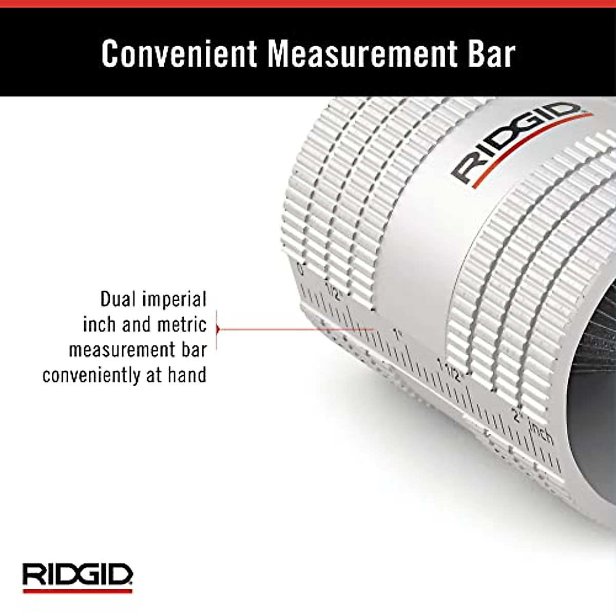 RIDGID 29983 Model 223S 1/4" to 1-1/4" Inner/Outer Copper and Stainless Steel Tubing and Pipe Reamer