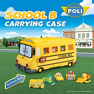 Robocar Poli Toys, Carey Carrier Sound & Light, Transport Cargo Plane Toy, Diecast Vehicle Storage Airplane, Kids Toys for Ages 3 and up