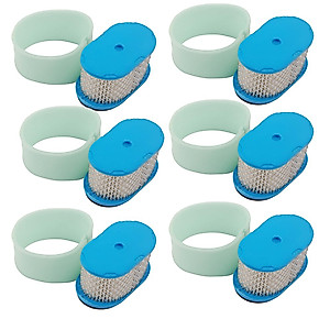 HIFROM (Pack of 6 Replace Air Filter & Pre Filter Cleaner Replacement for 498596 690610 697029 5059h 4207 30-033 John Deere M147431 + 273356s Filter Pre-Cleaner