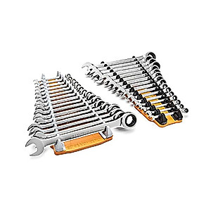 GEARWRENCH 2 Pc. Reversible Wrench Rack, 16 Slot - 83121