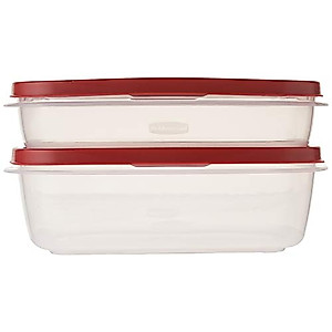 Rubbermaid 5.5 Cup and 8.5 Cup Easy Find Lid Containers Value Pack