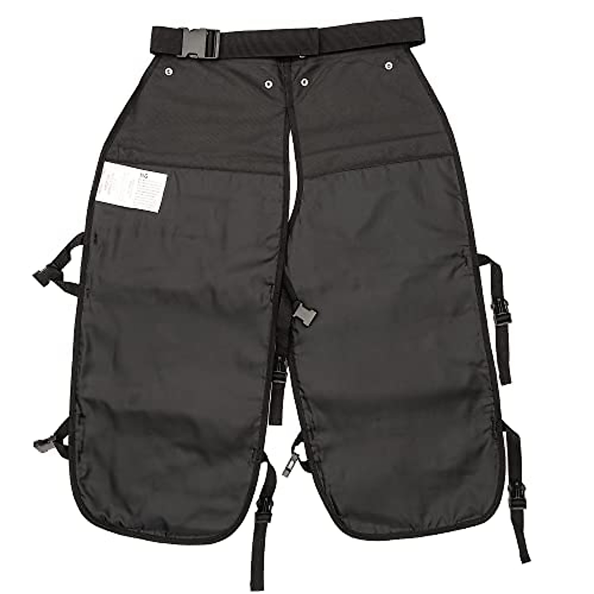 FORESTER Chainsaw Apron Chaps with Pocket & Adjustable Belt (37" Grey)