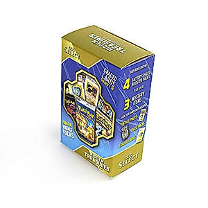 CCG Select Hidden Treasures Mystery Box | 4 Booster Packs | + Guaranteed Bonus Items | Compatible with Pokemon Cards