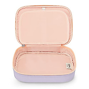 Kipling Women's 100 Pens Printed Case, Accessories, Art Supplies, Makeup, Travel Organizer, Endless Lilac C