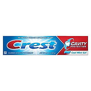Crest Toothpaste Cavity Protection Cool Mint Gel (Pack of 6)