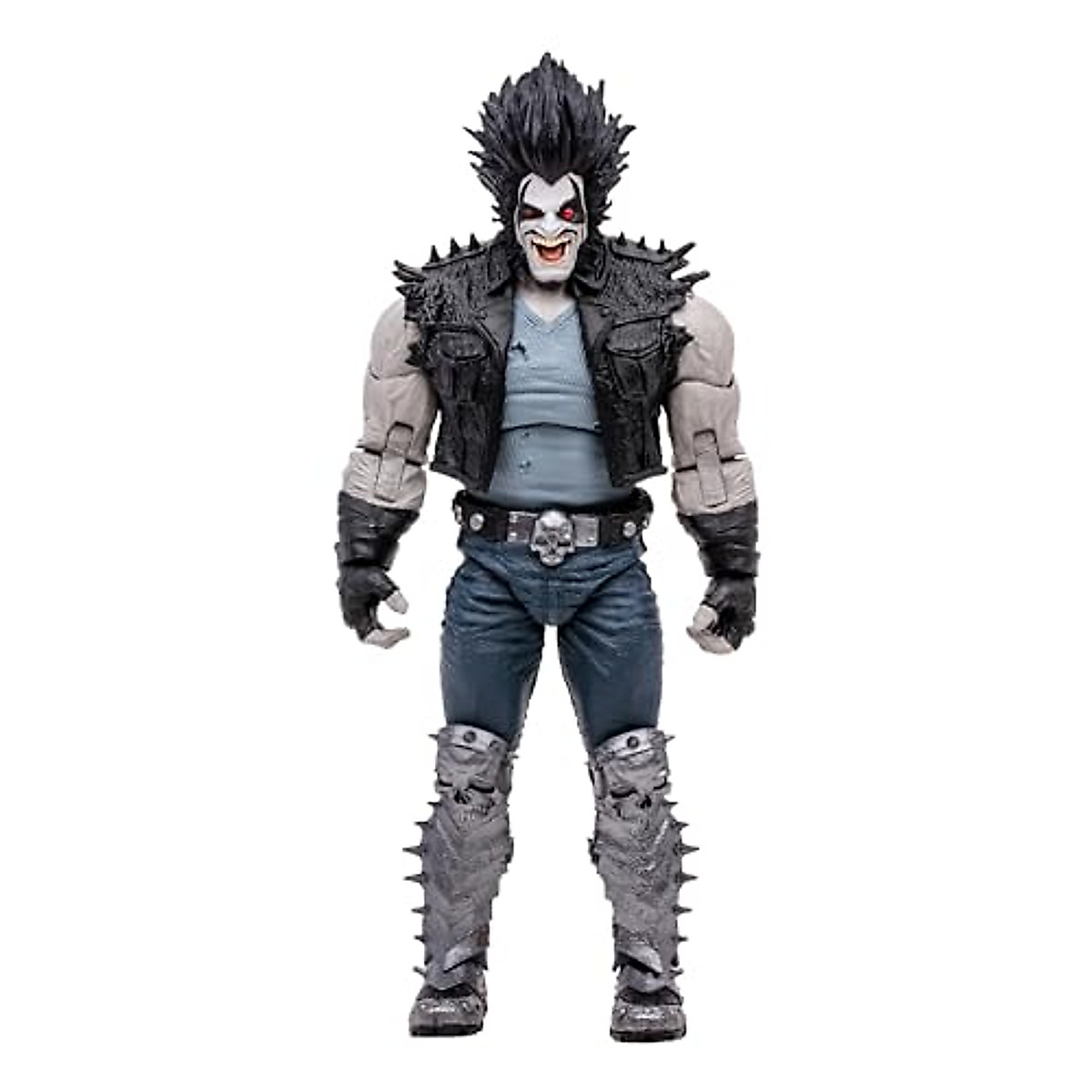 McFarlane Toys - DC Multiverse Lobo & Spacehog (Justice League of America) - 7in Scale Action Figure with Vehicle, Gold Label, Amazon Exclusive