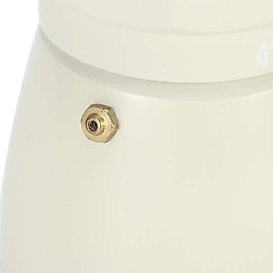 Faint Yellow Coffee Pot Ergonomic Coffee Maker without Hurting Hands for Office for Home(Seiko No. 6 pot 300ML light yellow)