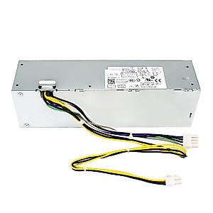 NT1XP YH9D7 255W L255AS-00 PS-3261-2DF Replacement Power Supply for Dell Optiplex 3020 7020 9020 Precision T1700 Small Form Factor (SFF) Systems R7PPW 3XRJ0 V9MVK FP16X H255ES-00 D255AS-00