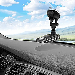 ChengFu Radar Detector Mount - EZ Mag Suction Mount, Silicone Suction Mount for Escort IX, IXC, Max 360c, Redline EX, Max 3, and Max 360, Black EZ Magnetic Mount