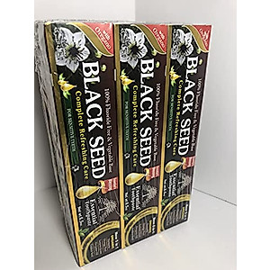 Essential Palace Organic Black Seed Toothpaste 100% Fluoride Free & Vegetable Base (6 Pack) 6.5oz