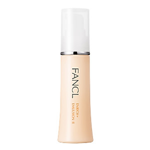 FANCL Enrich+ Emulsion II - 100% Preservative-Free, Facial Lotion with Niacinamide, Hydration, Anti-Aging, Firming & Elasticity Solutions for All Skin Types