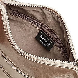 Kipling womens Keiko Mini Crossbody Bag, Metallic Glow, 8 L x 9 H 1.25 D US