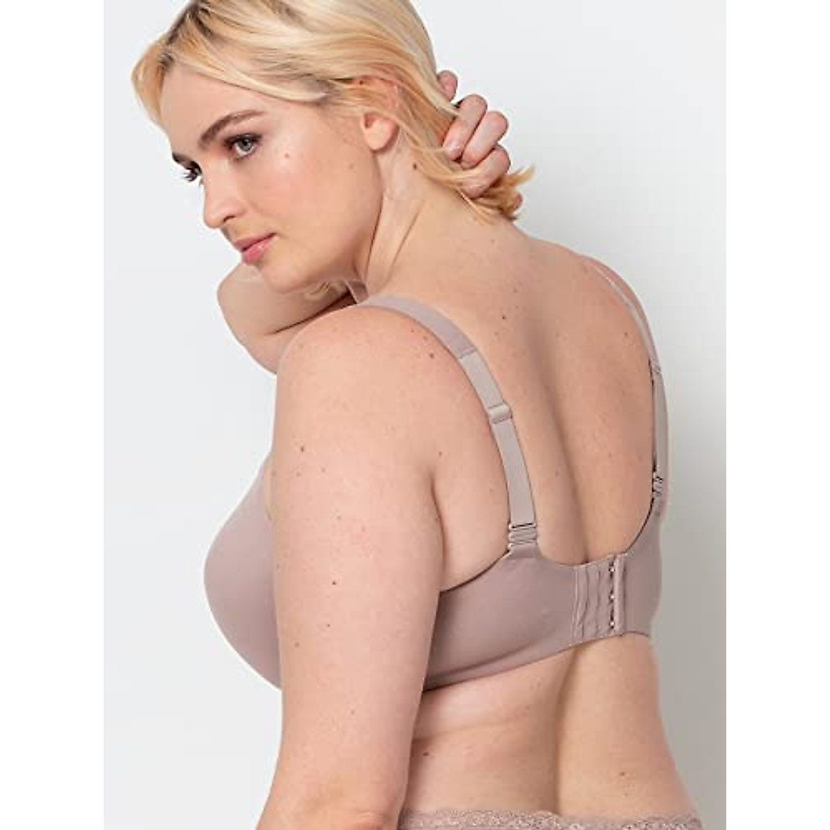 Smart & Sexy Women's Perfect Demi T-Shirt Bra, Bark (Micro), 38D