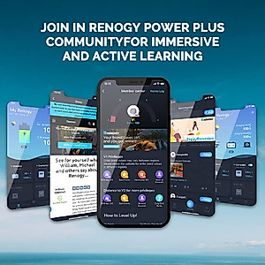 Renogy BT-2 Bluetooth Module RJ45 Communication Port Wirelessly Monitor Real-time Insight Precise Control, Compatible Solar Charge Controllers, Battery Charger, Inverter, BT-2 RS485