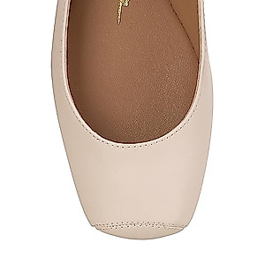 Jessica Simpson Women's Mandalaye Ballet Flat, Chalk, 9