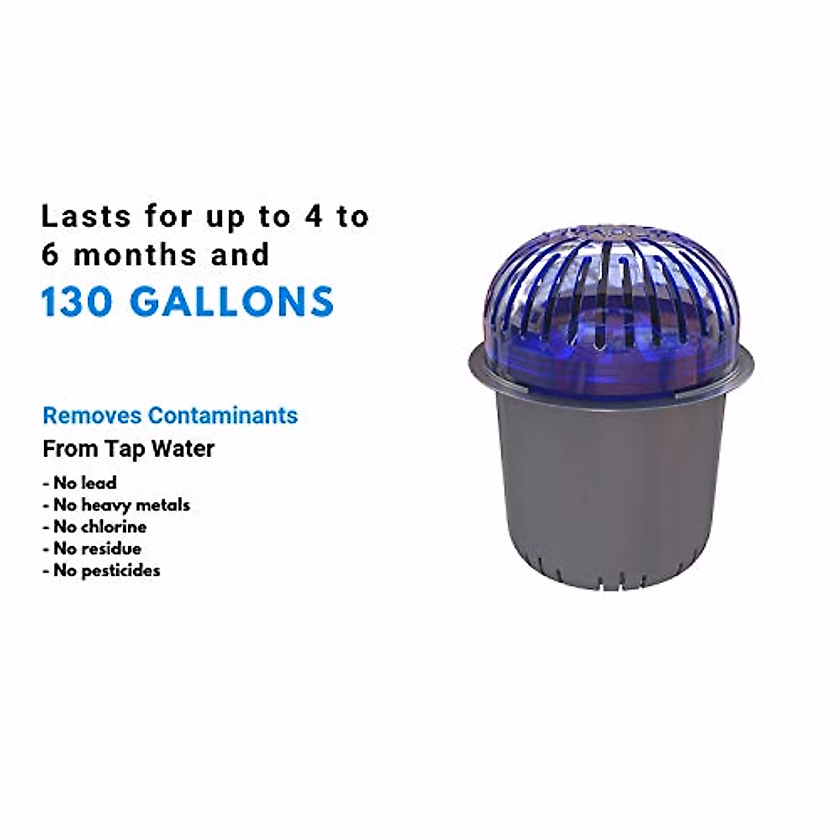 VitaFilta OEM Replacement Carbon Water Filter Cartridge with Ion Exchange Resin