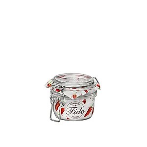 Bormioli Rocco Fido Clear Jar, 4.25 Oz. (141370M04321990)