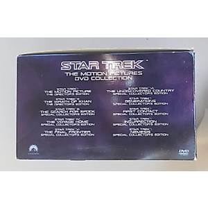 Star Trek: The Motion Pictures Collection (Motion Picture/ Wrath of Khan/ Search for Spock/ Voyage Home/ Final Frontier/ Undiscovered Country/ Generations/ First Contact/ Insurrection/ Nemesis)