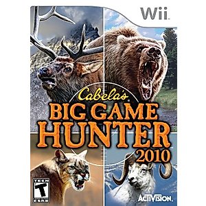 Cabela's Big Game Hunter 2010 - Nintendo Wii (Game Only)