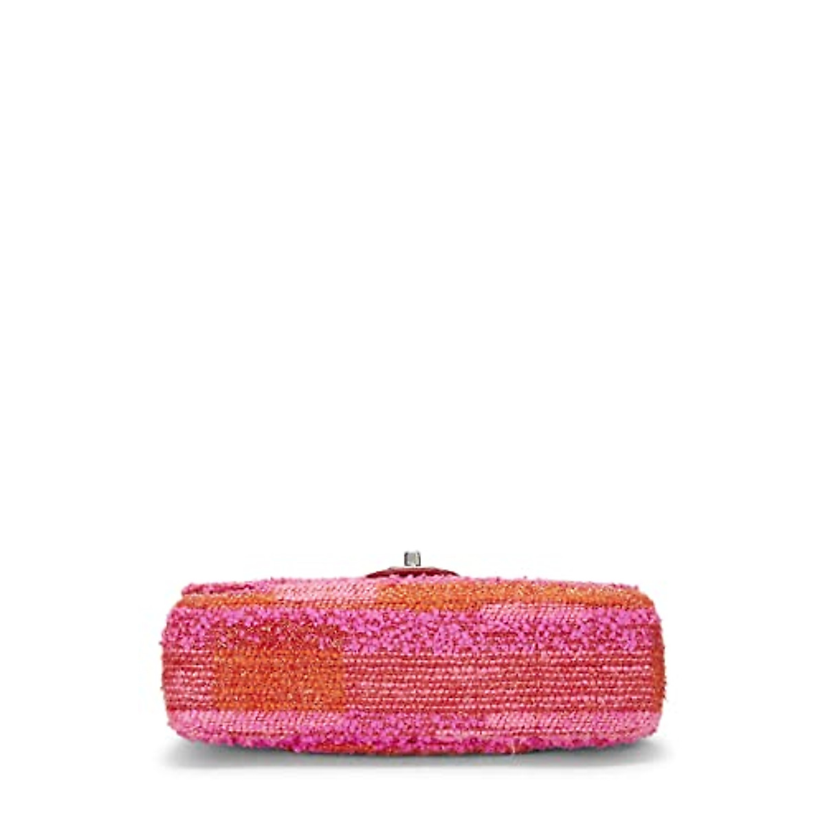 Chanel, Pre-Loved Multicolor Tweed Half Flap Medium, Multi