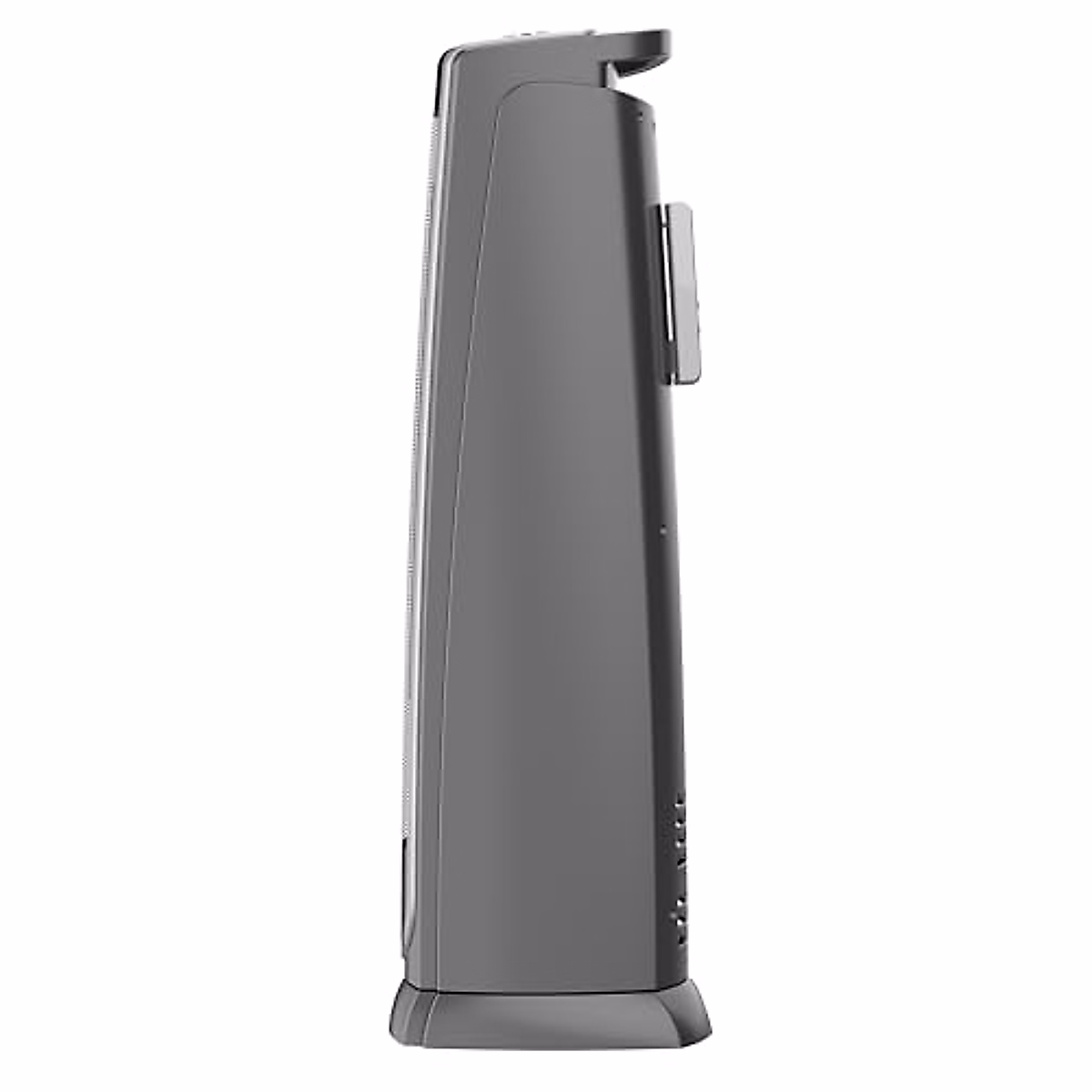 Lasko Oscillating Ceramic Tower Space Heater with Logic Center Digital Remote Control, Adjustable Thermostat, Timer, 2 Heat Settings, Overheat Protection, 29 Inches, Gray, 5572