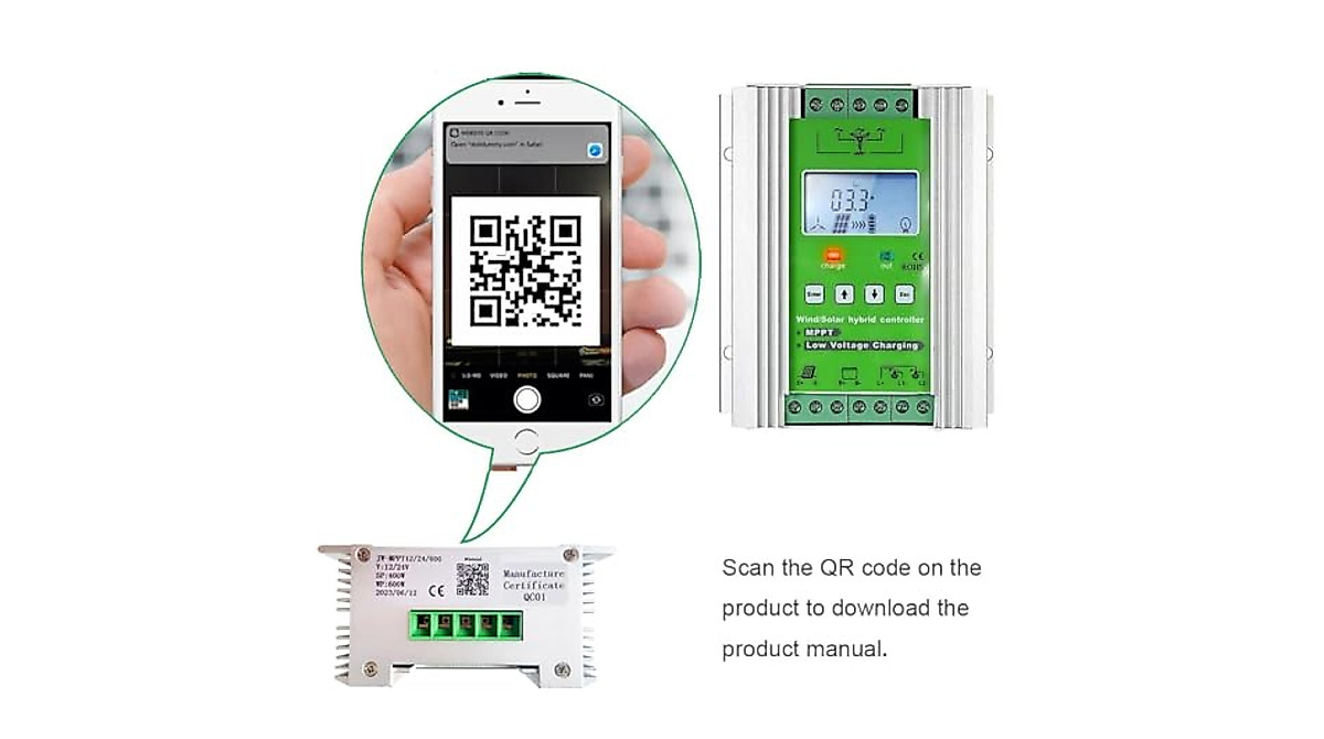 iSunergy 1000W Wind Solar Hybrid Controller