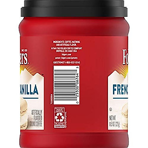 Folgers French Vanilla Flavored Ground Coffee, 11.5 Ounces