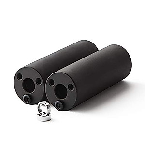 25NINE Cr-Mo Steel BMX Bike Pegs – Matte Black