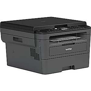 Brother Compact Monochrome Laser Wireless All-in-One Printer HL L239 Series for Business Office - Flatbed Print Copy Scan - 32ppm Print Speed, Duplex Two-Sided Printing, 250-Sheet, USB Printer Cable