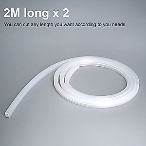 Gaskets Replacement for Glass Meal Prep Containers Universal Sealling Ring Replacement for Glass Food Storage Containers' Lid, O Ring Replacement for Lids