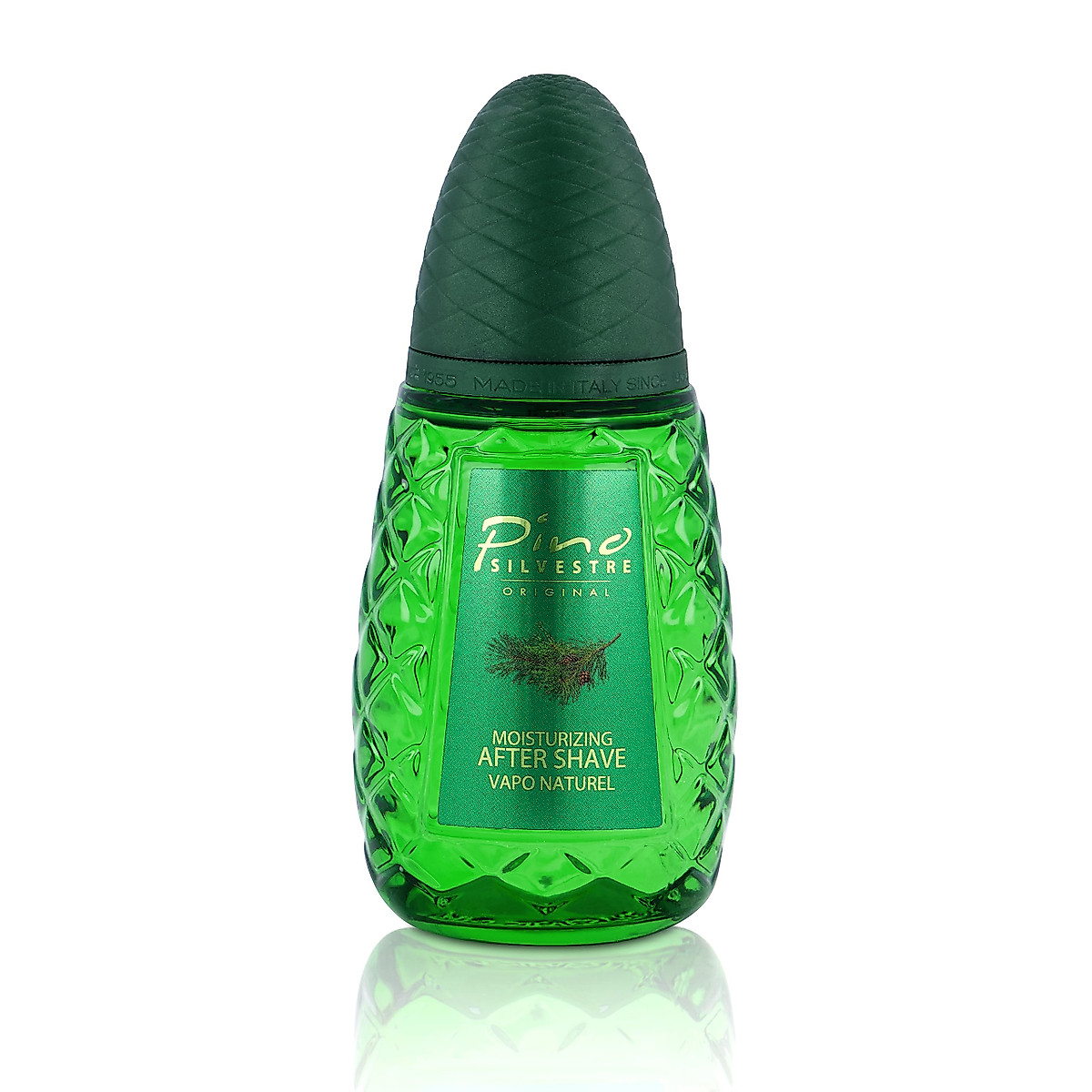 Pino Silvestre Moisturizing After Shave - An Original Treatment For Post Shaving - An Organic, Cooling Moisturizer Serum For The Face - A Tree Scented Travel Sized Bottle - 4.2 Oz Aftershave Spray