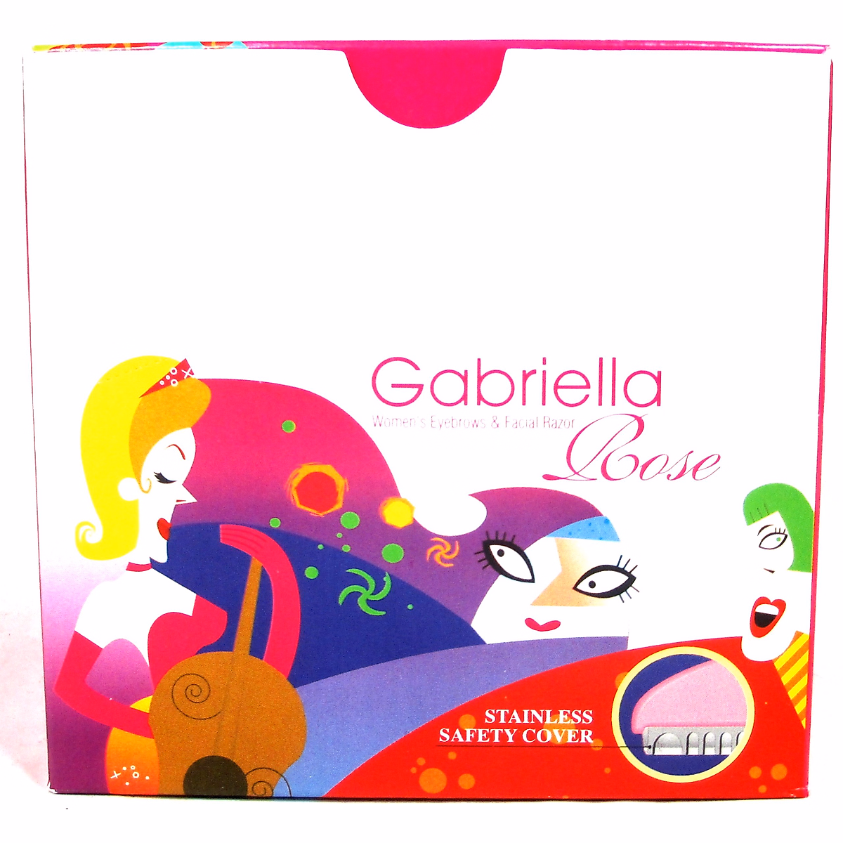 36 Pack Gabriella Womens Folding Eyebrows & Facial Razor