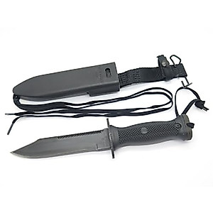 Ontario 6141 MK 3 Navy Knife (Black), stainless steel
