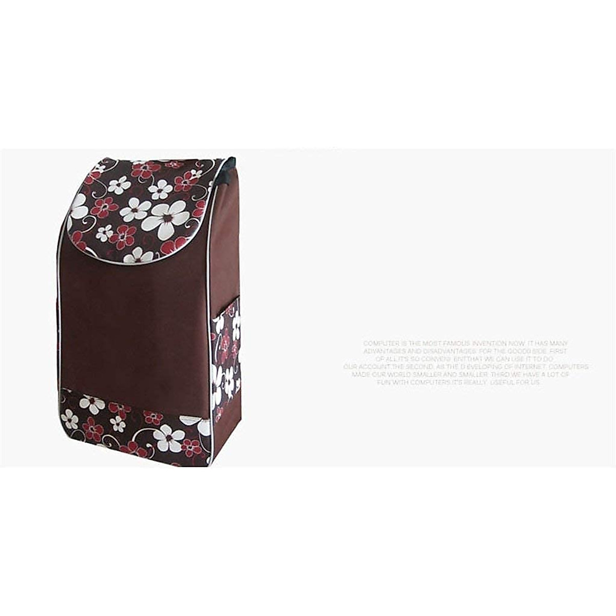 Shopping Trolley on Wheels Multi Function Shopping Cart Trip Elderly Climbing Stairs Cart Supermarket to Buy Food with Seat Bearing Crystal Single Wheel Lever Car Trolley Storage Hand Trucks,#1 ,S