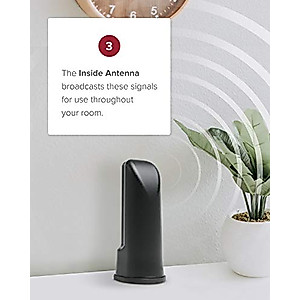 weBoost Home Room - Cell Phone Signal Booster | Boosts 4G LTE & 5G for all U.S. Networks & Carriers - Verizon, AT&T, T-Mobile & more | Made in the U.S. | FCC Approved (model 472120)