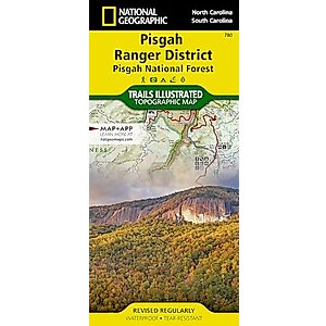 Pisgah Ranger District Map [Pisgah National Forest] (National Geographic Trails Illustrated Map, 780)