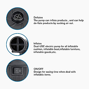 Bestrip Air Mattress Twin Size Inflatable Bed with Electric Air Pump Single Camping Blow Up Mattress, Camping Accessories (Brown)