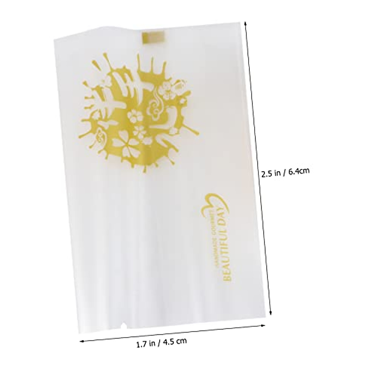 YARNOW 100 Sets Moon Cake Packaging Bag Plastic Bread Box Cookie Container Clear Tray Hot Seal Cookie Bag Tray Mini Cake Dome Clear Plastic Cupcake Boxes Egg-yolk Puff Box Packing Box Set