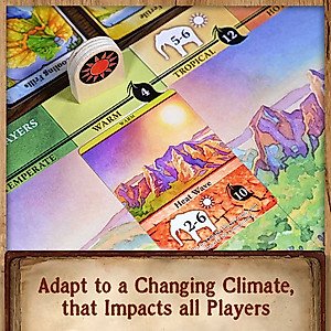 Northstar Game Studio - Evolution Climate Board Game - Includes Climate Expansion | Create Species in This Strategy Game for Adults, Teens and Families | 2-6 Players, Age 12+