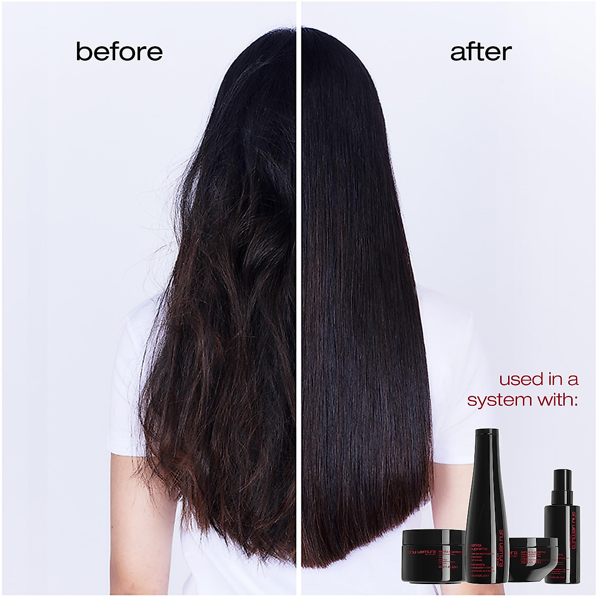 Shu Uemura Ashita Supreme Strengthening Conditioner for Damaged Hair | Deeply Nourishes and Hydrates | Enhances Shine and Smoothness | Strengthens to Reduce Breakage | For Dry, Damaged Hair