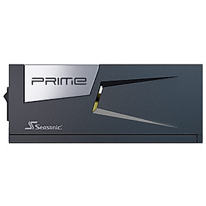 Seasonic Prime TX-1300, 1300W 80+ Titanium, Full Modular, Fan Control in Fanless, Silent, and Cooling Mode, 12 Year Warranty, Perfect Power Supply for Gaming and High-Performance Systems, SSR-1300TR.