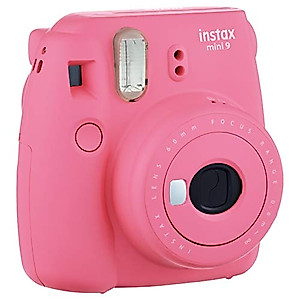 Fujifilm Instax Mini 9 Instant Camera, Flamingo Pink
