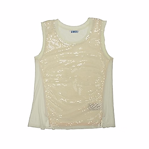 Mayoral 28-06066-052 - Sequins Tank top for Girls 18 Years Champagne