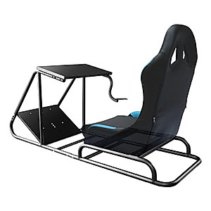Cockpit Racing Steering Wheel Stand, Adjustable Driving Simulator Seat, Simulator Racing Seat, Driving Game Seat, Cockpit Racing Simulator Seat, Non-Folding Steering Wheel Support