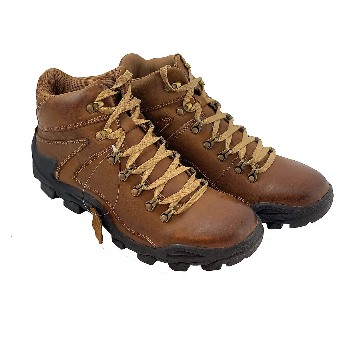 Labo Pro Reactive Men's Water resistant Hiking Boot, Genuine Leather 5120LP-BROWN-10